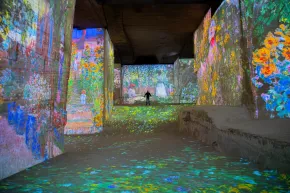 Exhibition Monet in Baux-de-Provence | Carrières des Lumières